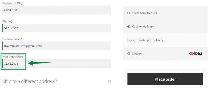 WooCommerce Checkout Datepicker - Step by Step Guide by WP Desk
