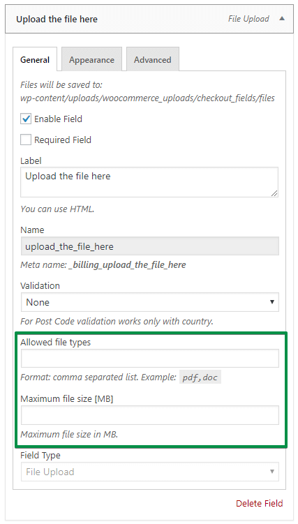 Woocommerce Upload Checkout Custom Field Simple Guide By Wp Desk