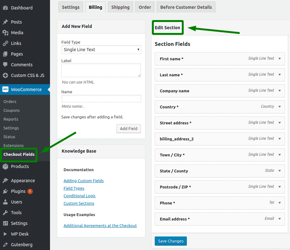 Woocommerce Custom Field Class Assign Any Css Class Simple Method